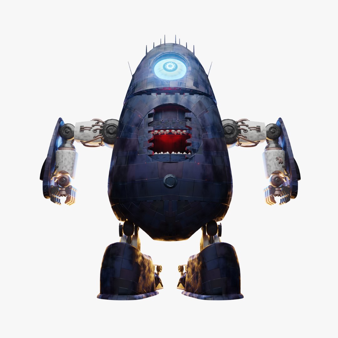 Alien Probe In Monster Vs Alien 3D Model - TurboSquid 1839004