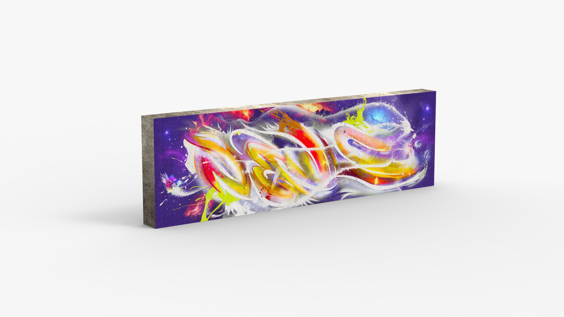 3D Model Graffiti Art Wall - TurboSquid 1692923