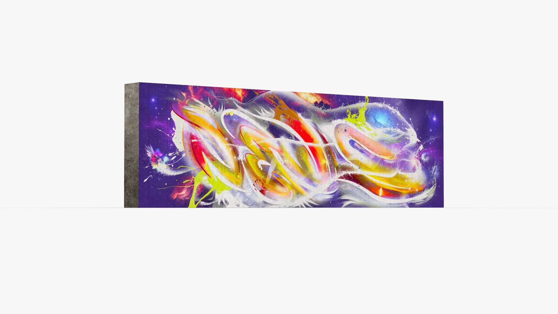 3D Model Graffiti Art Wall - TurboSquid 1692923