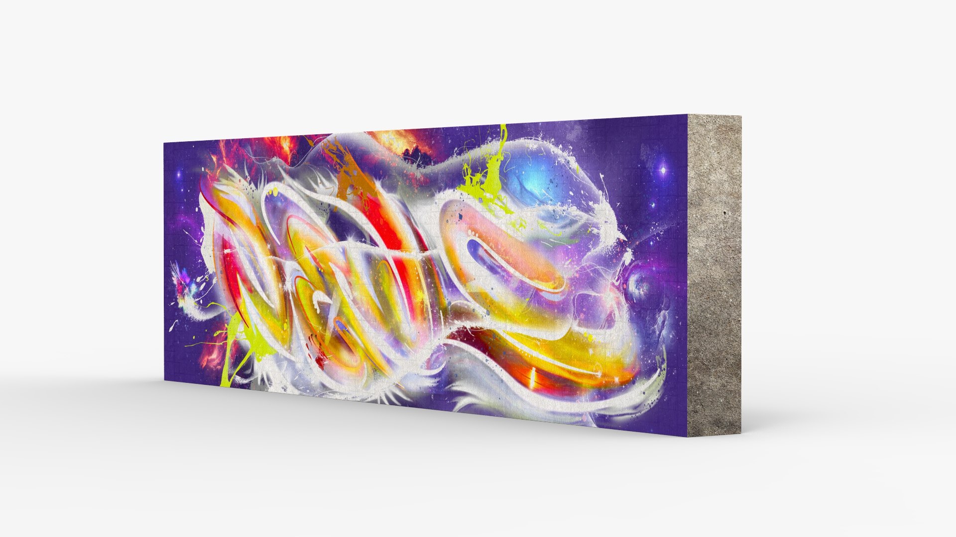 3D Model Graffiti Art Wall - TurboSquid 1692923