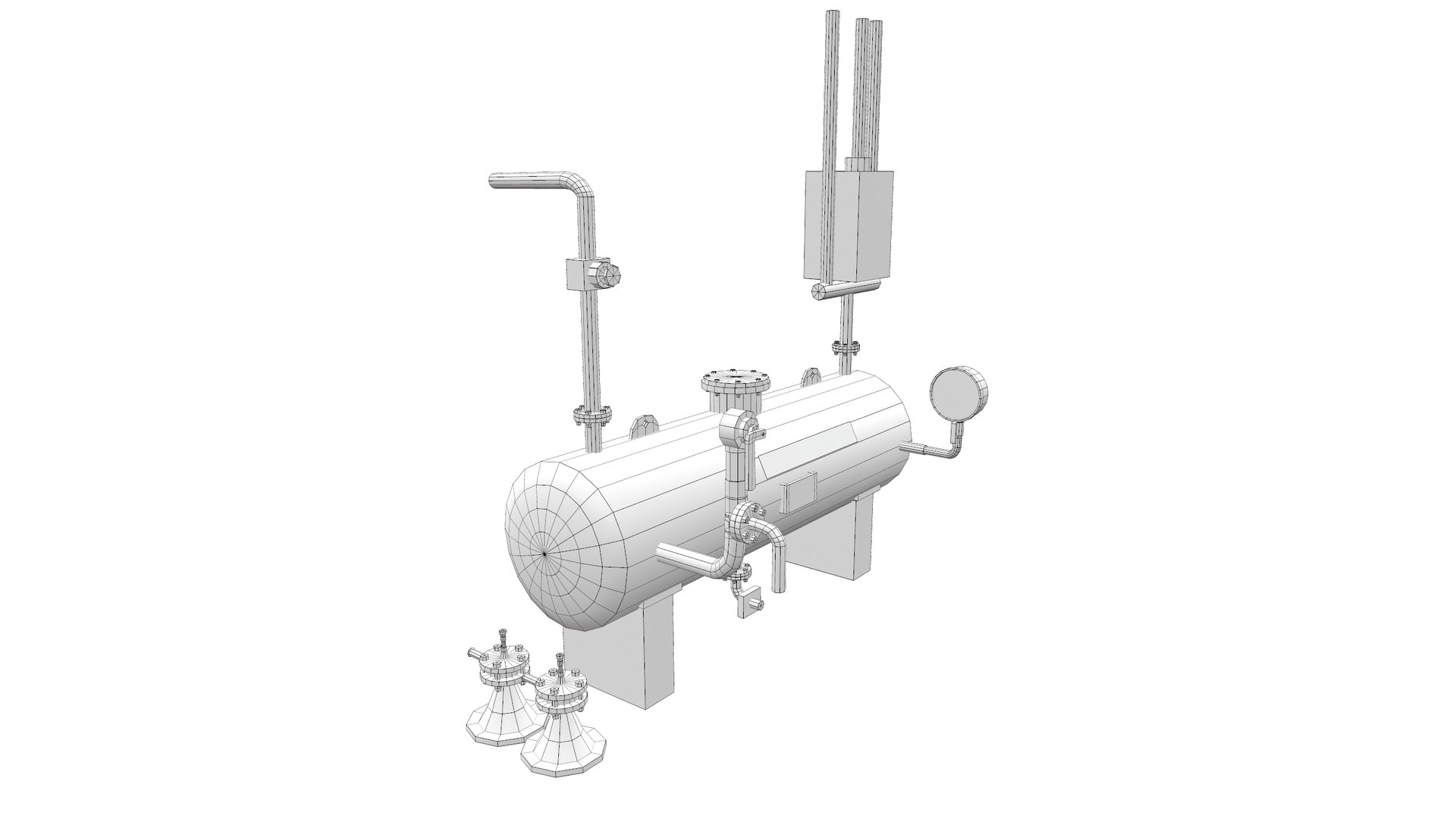 3D Gas Tank Model - TurboSquid 2172845