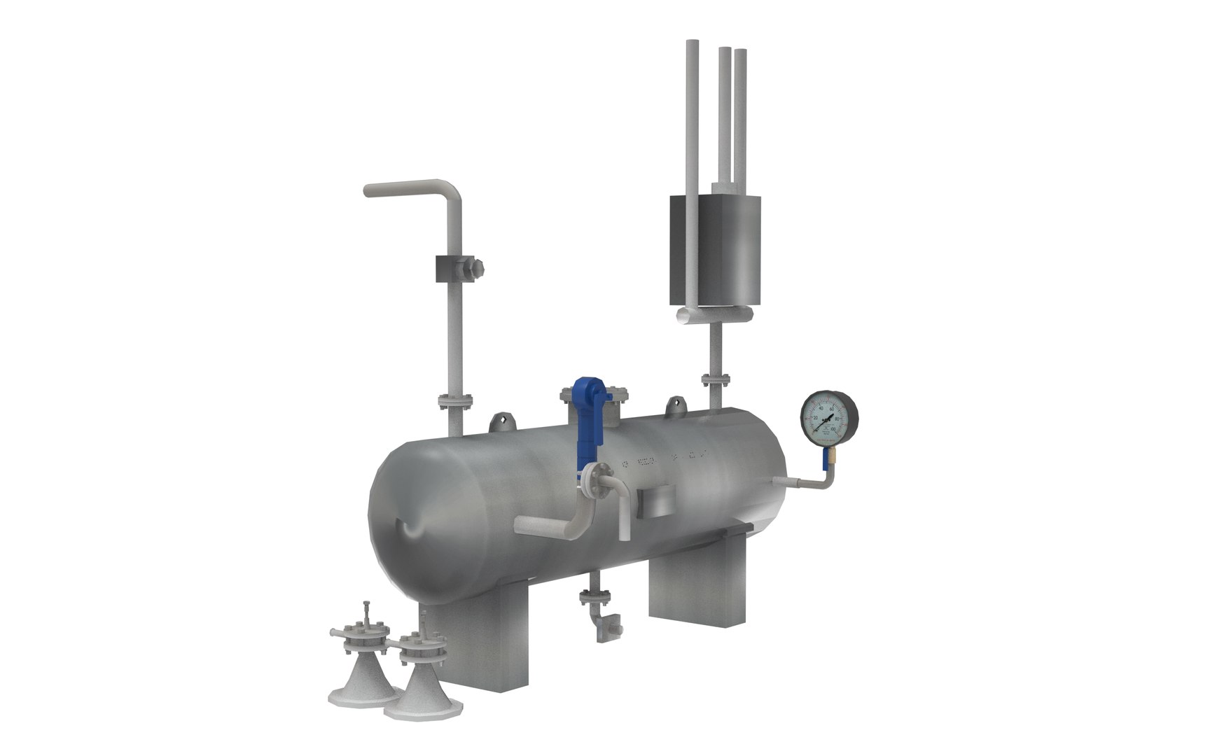 3D Gas Tank Model - TurboSquid 2172845