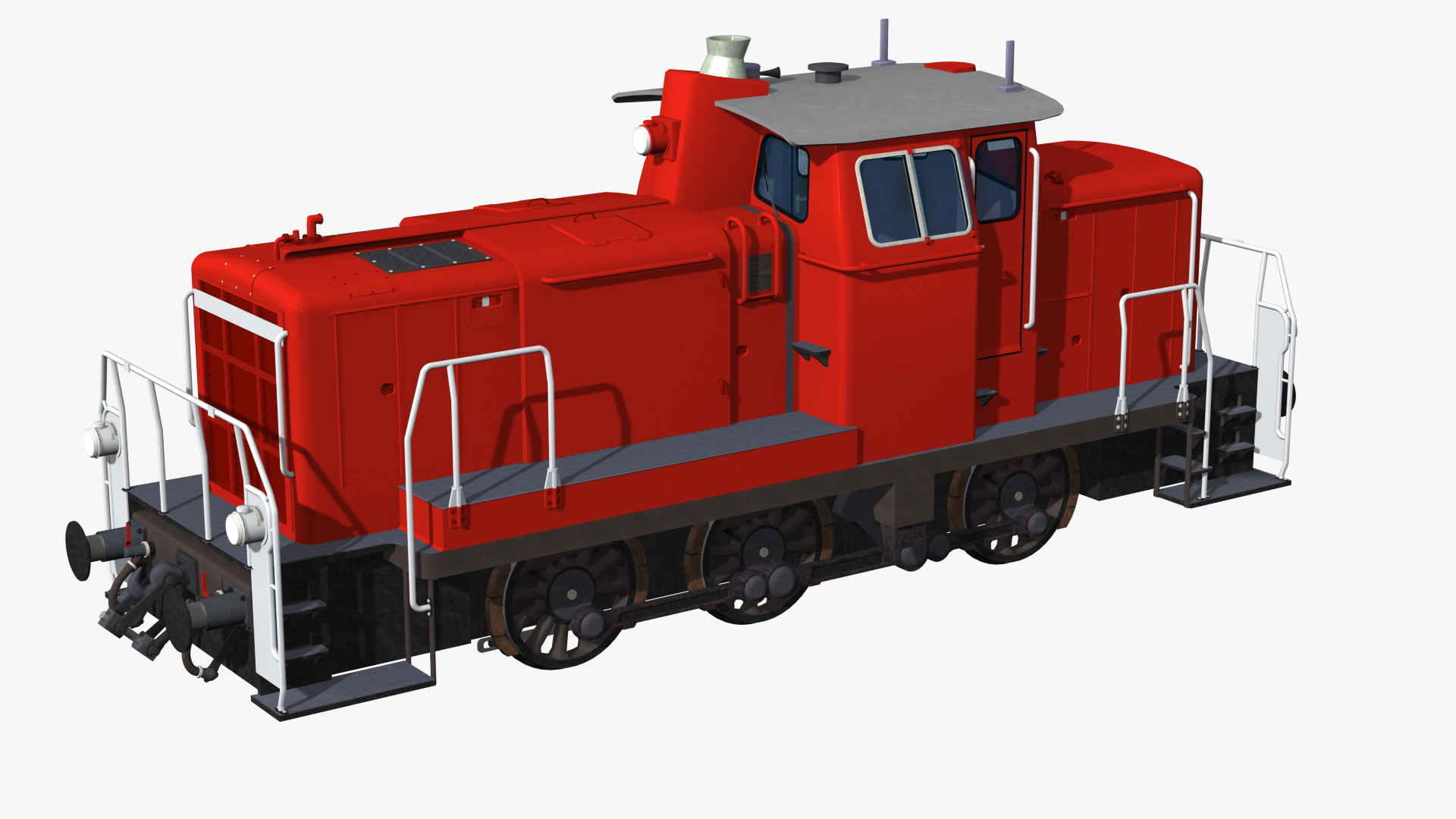3D Model Db Class V60 Hydrodynamic Diesel Shunting Locomotive ...