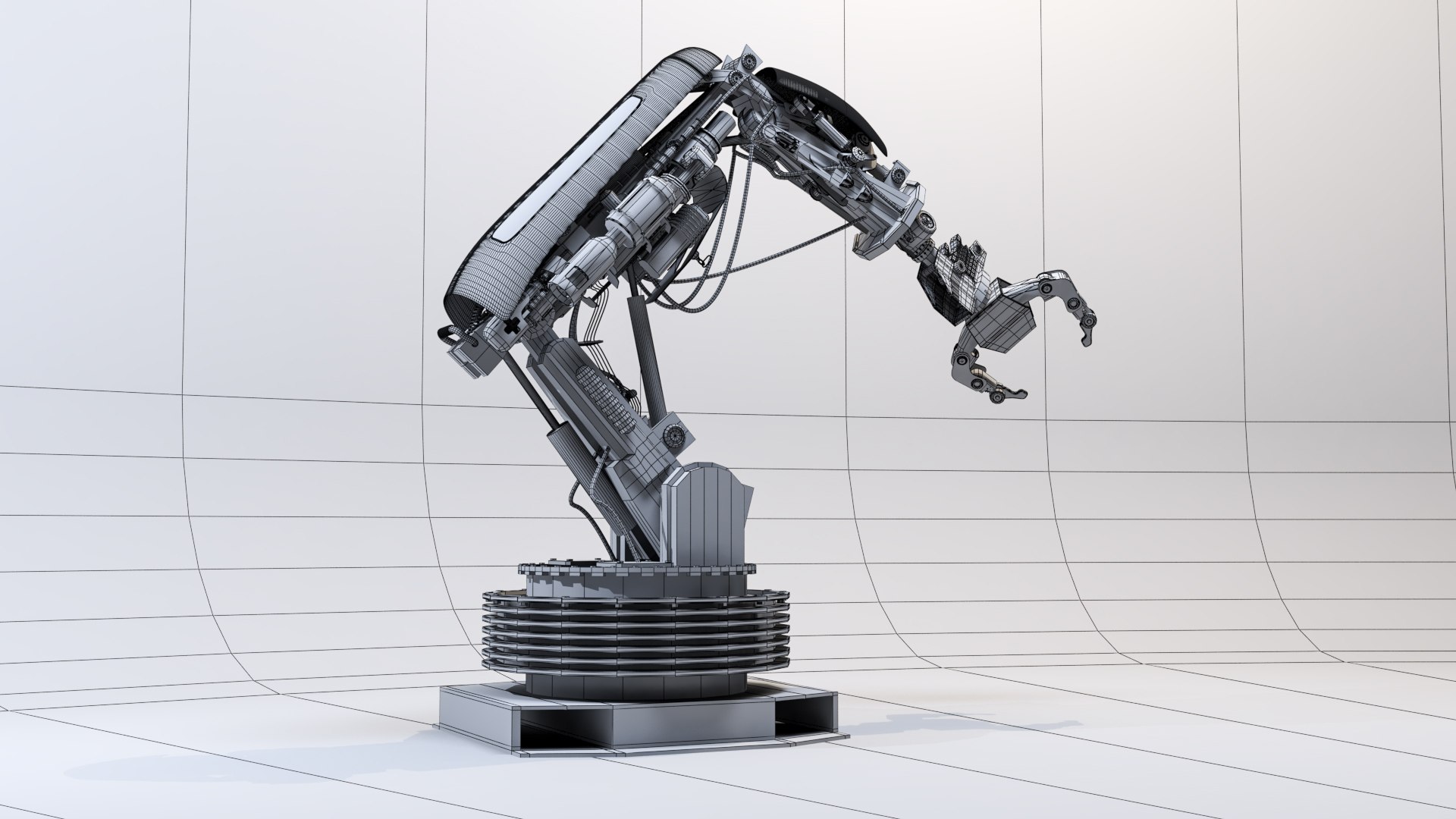 Robotic Arm 3D Model - TurboSquid 1222917