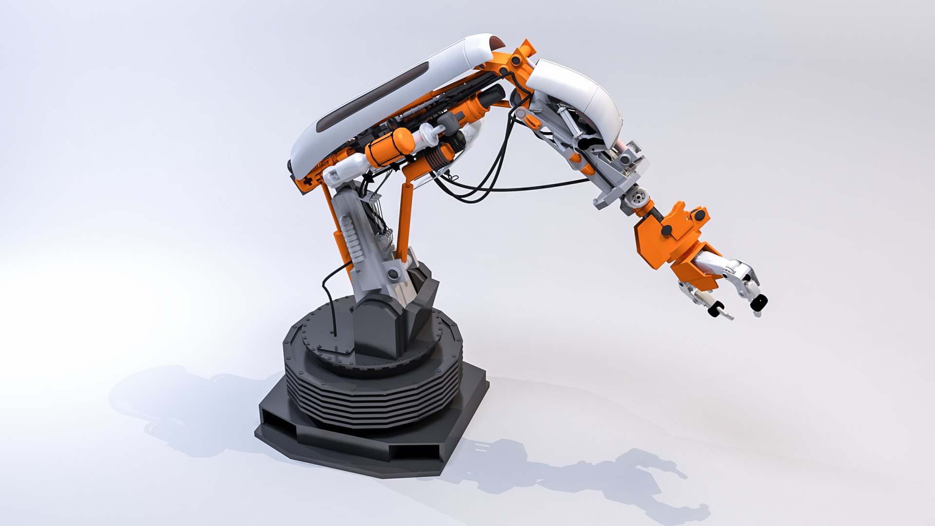 Robotic Arm 3D Model - TurboSquid 1222917