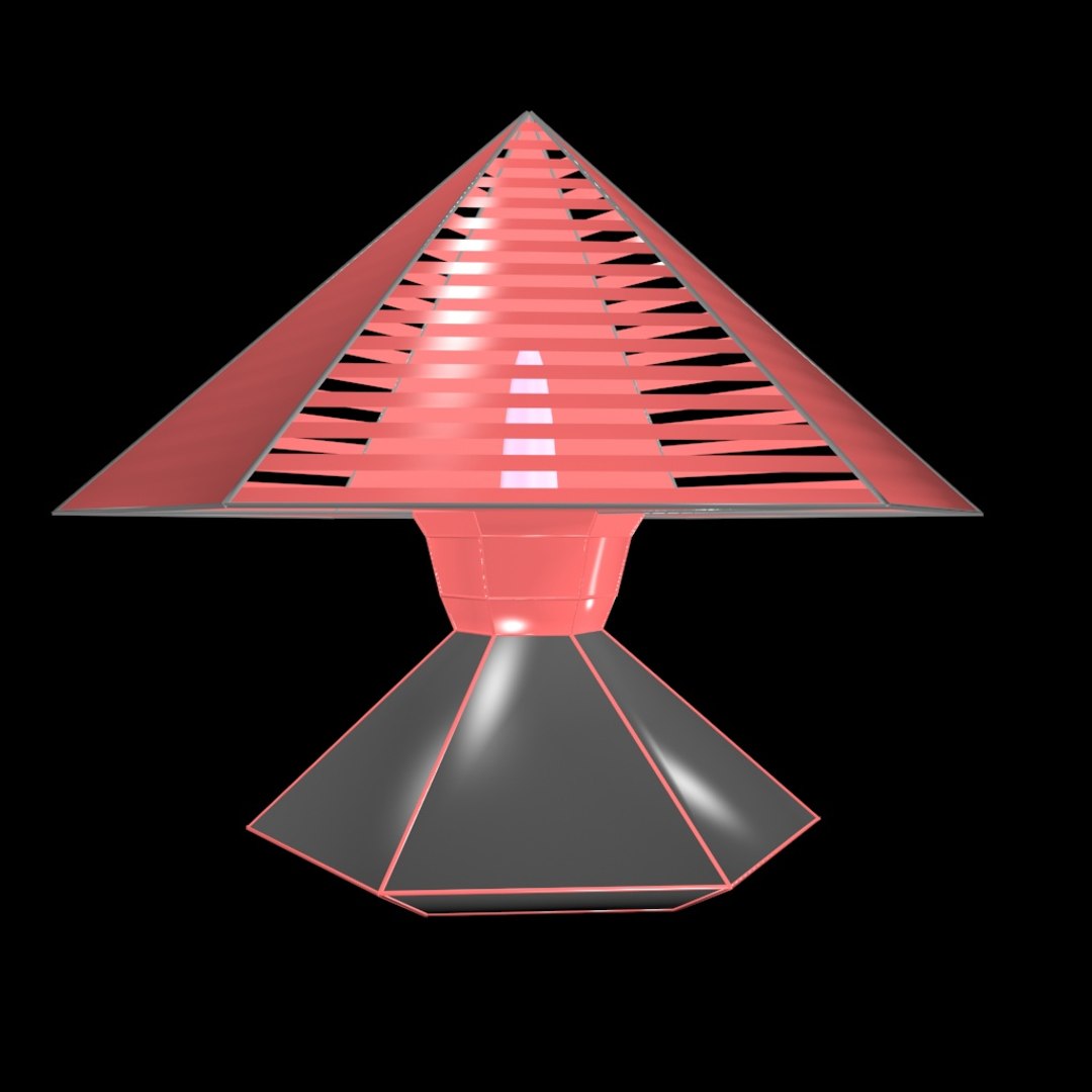 3d Table Shade Model