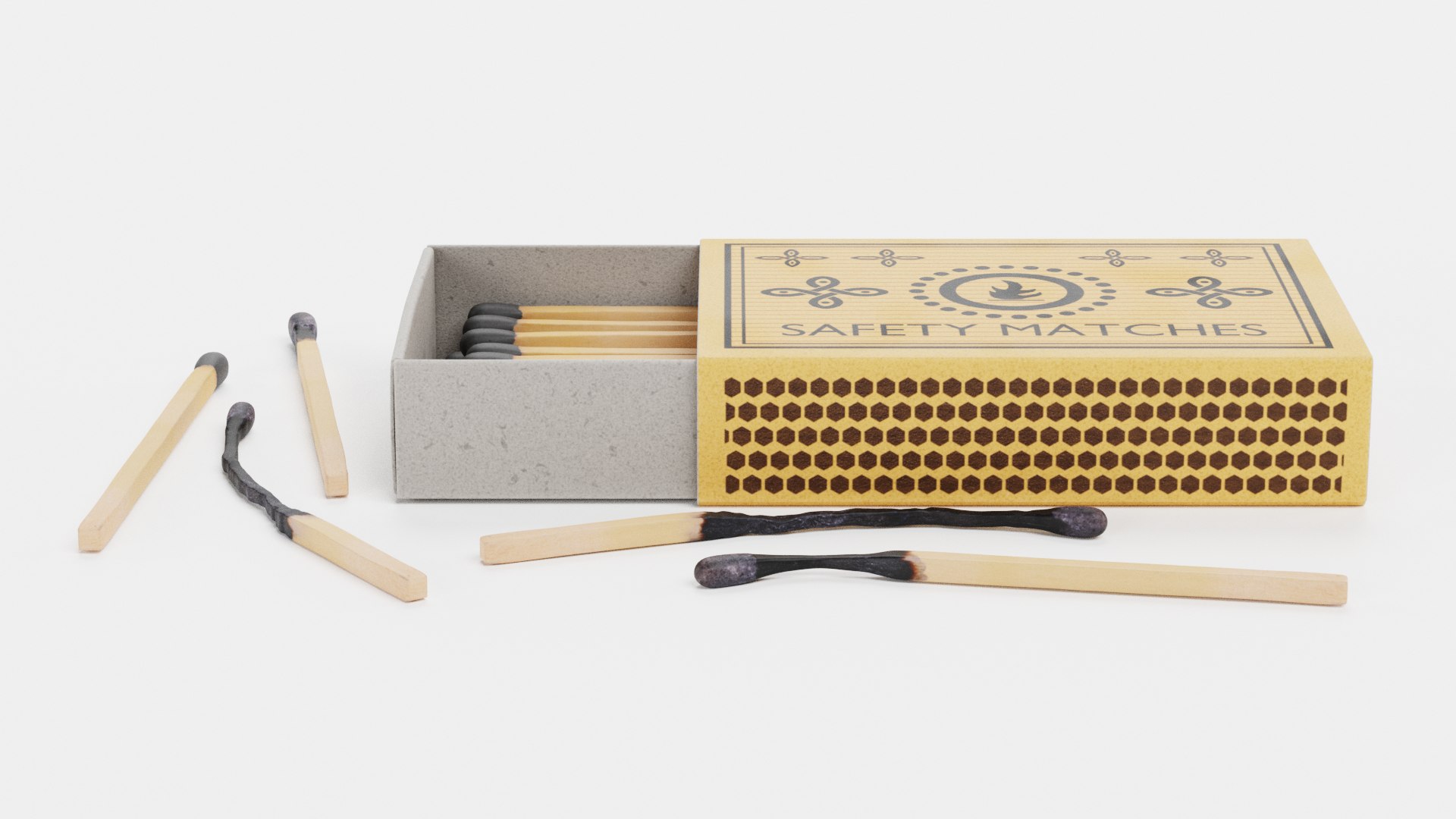 3D Matchbox Lights Pbr - TurboSquid 1529440