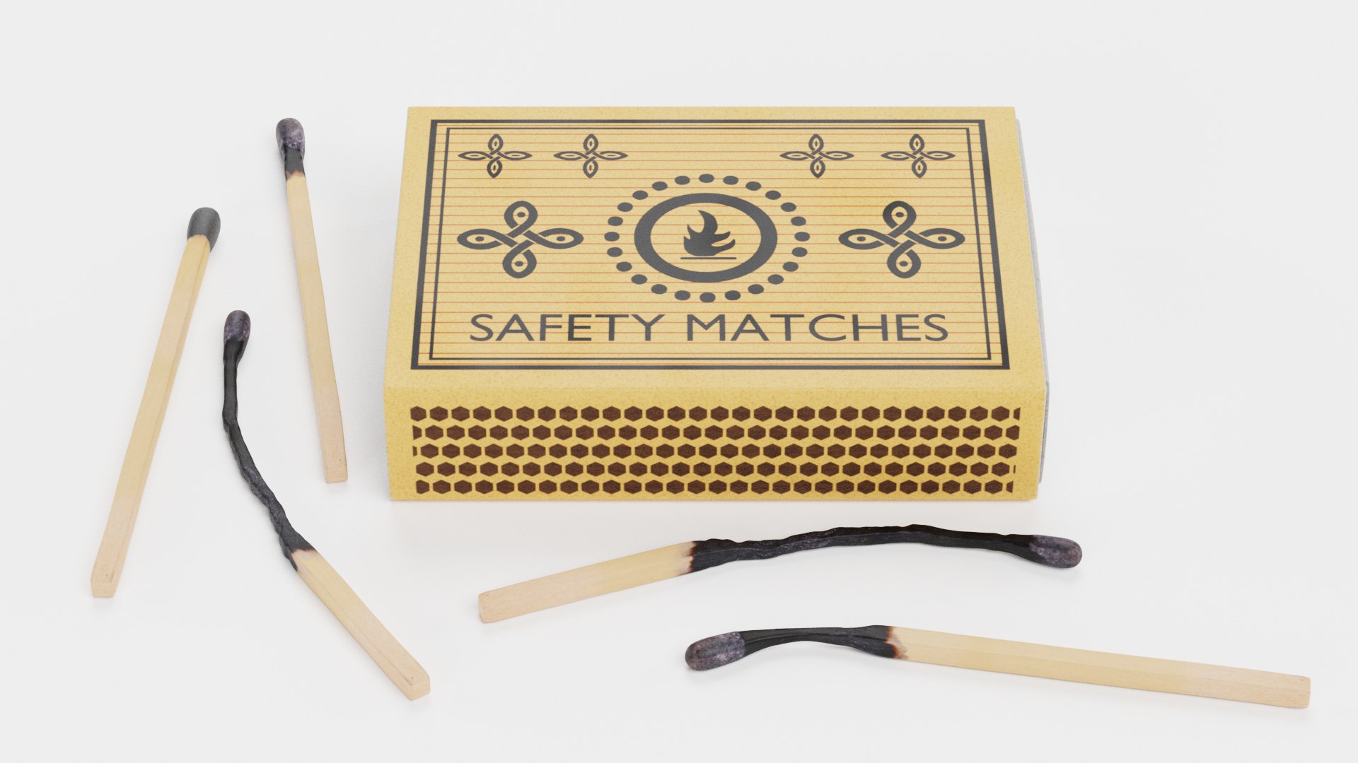 3D Matchbox Lights Pbr - TurboSquid 1529440