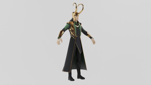 3D Loki Lowpoly Rigged - TurboSquid 2034094