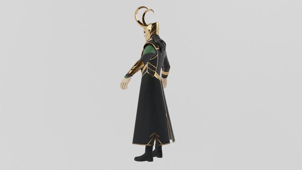3D Loki Lowpoly Rigged - TurboSquid 2034094