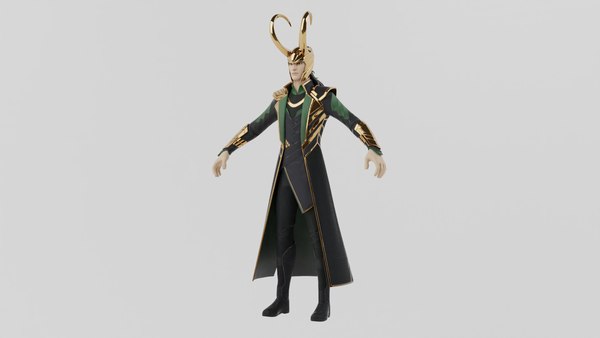 3D Loki Lowpoly Rigged - TurboSquid 2034094