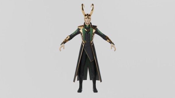 3D Loki Lowpoly Rigged - TurboSquid 2034094