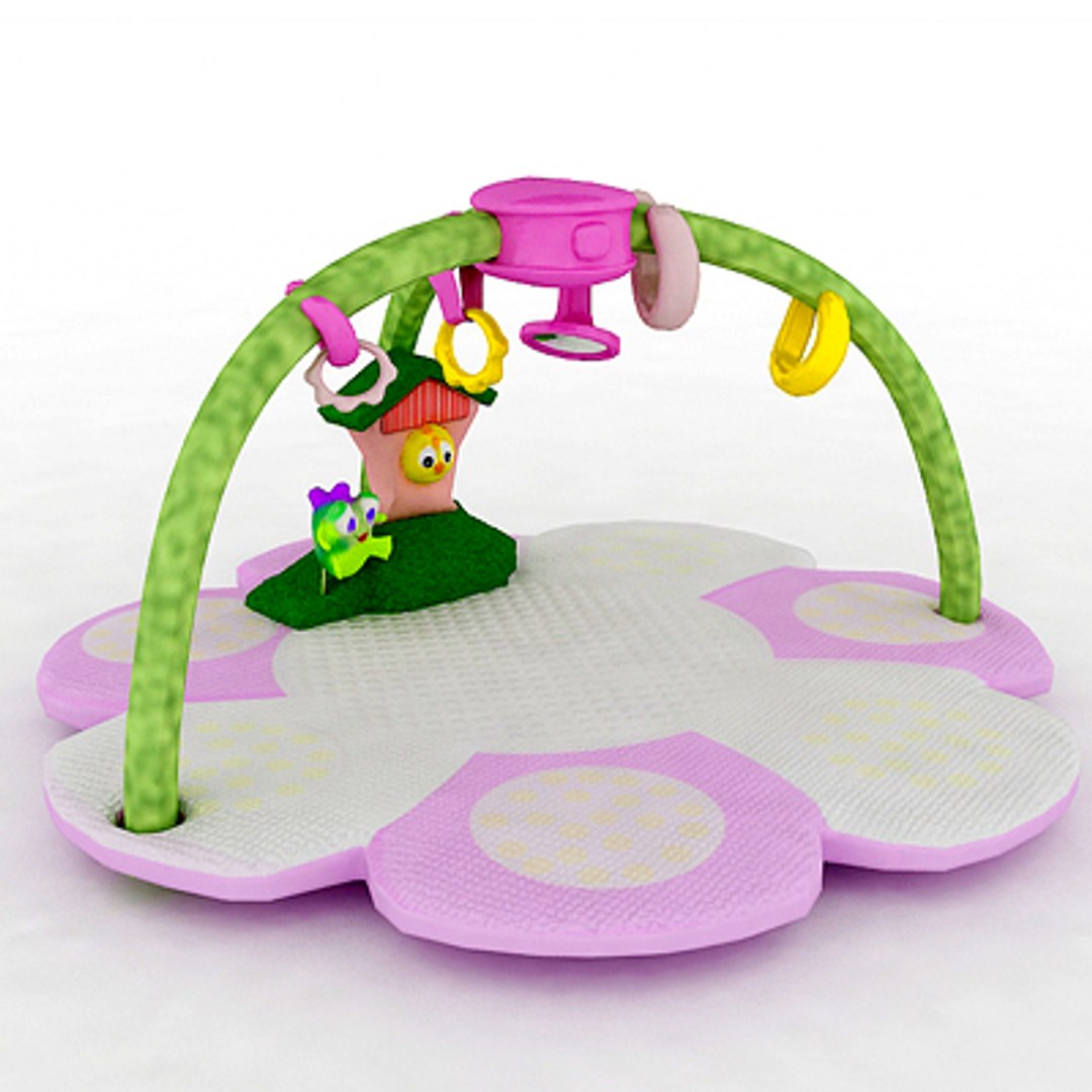 3d Baby Gym Toys Model
