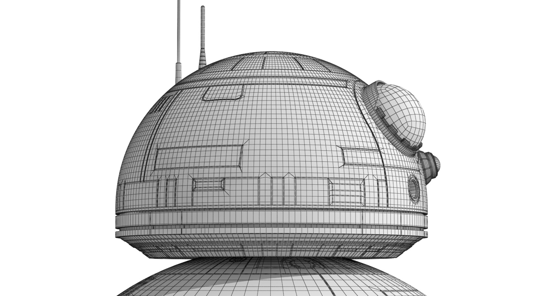 3d Model Bb-8 Rigged