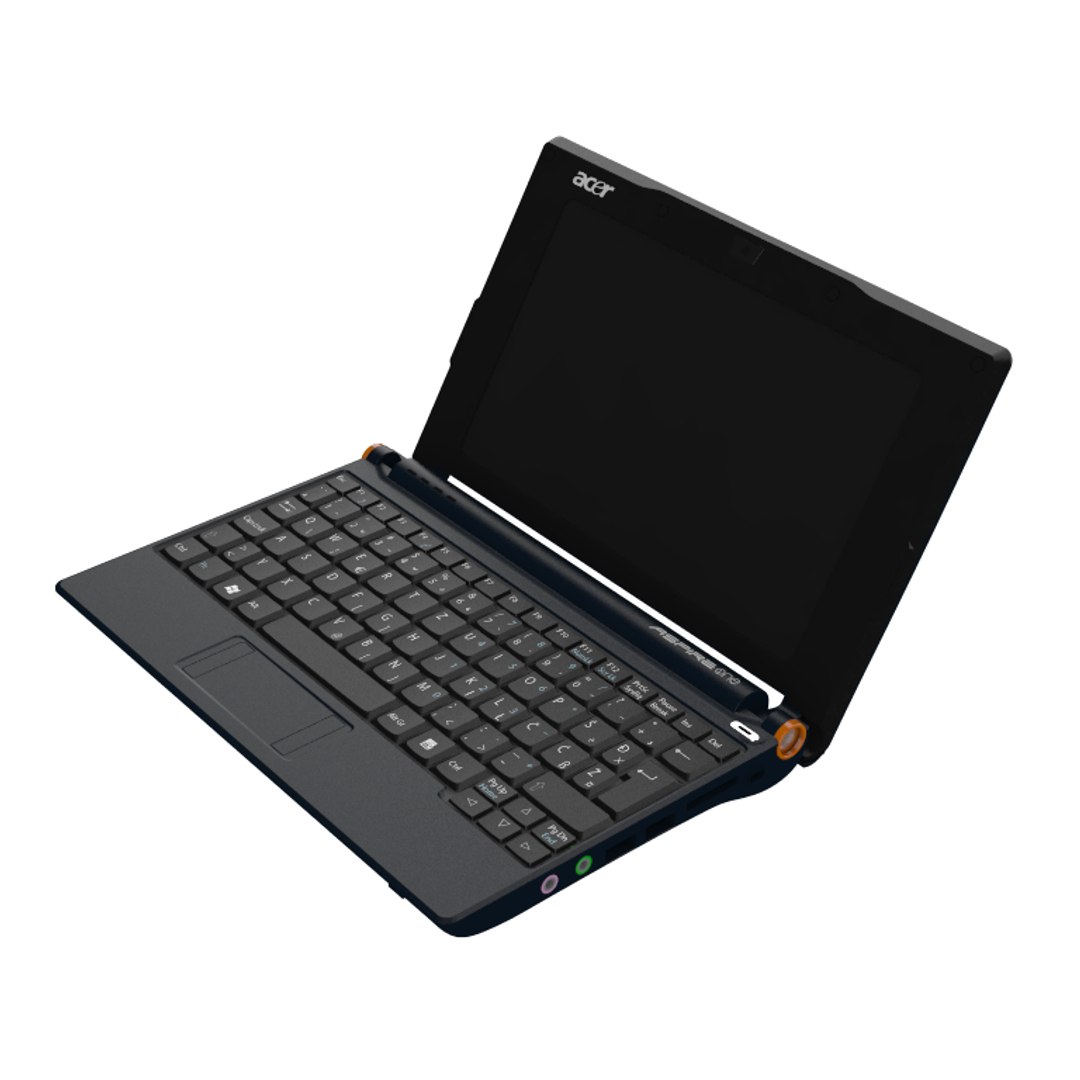 Acer Aspire Laptop 3d Model