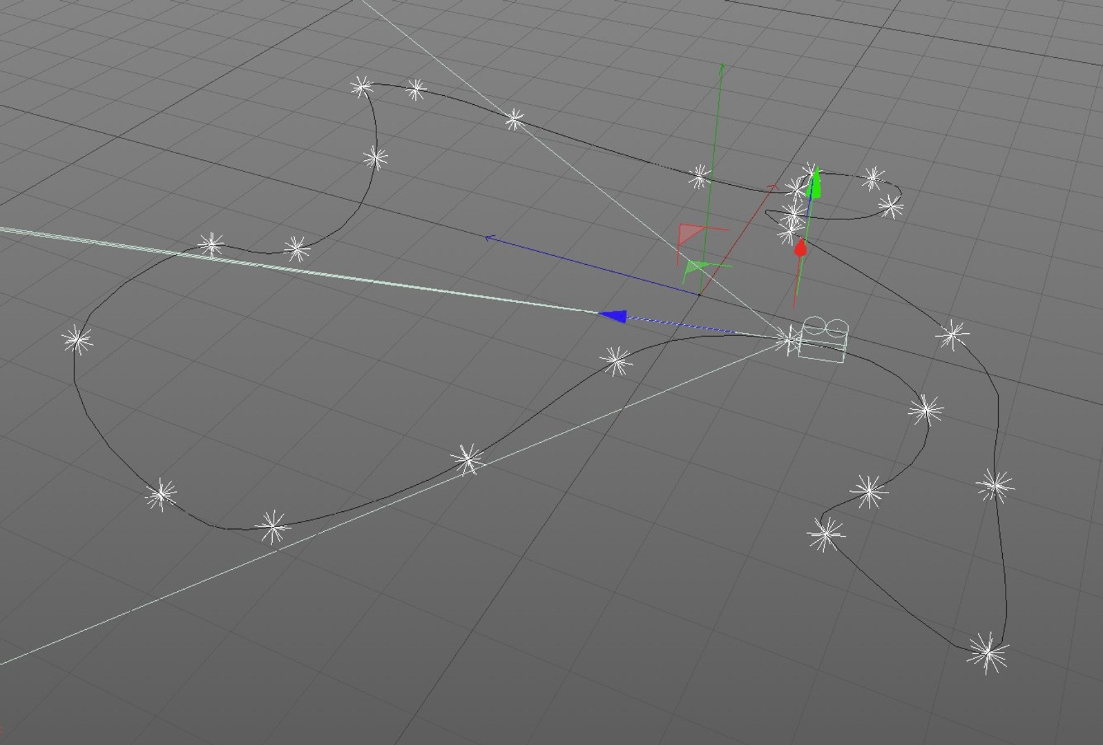 sci-fi tunnel 3d c4d