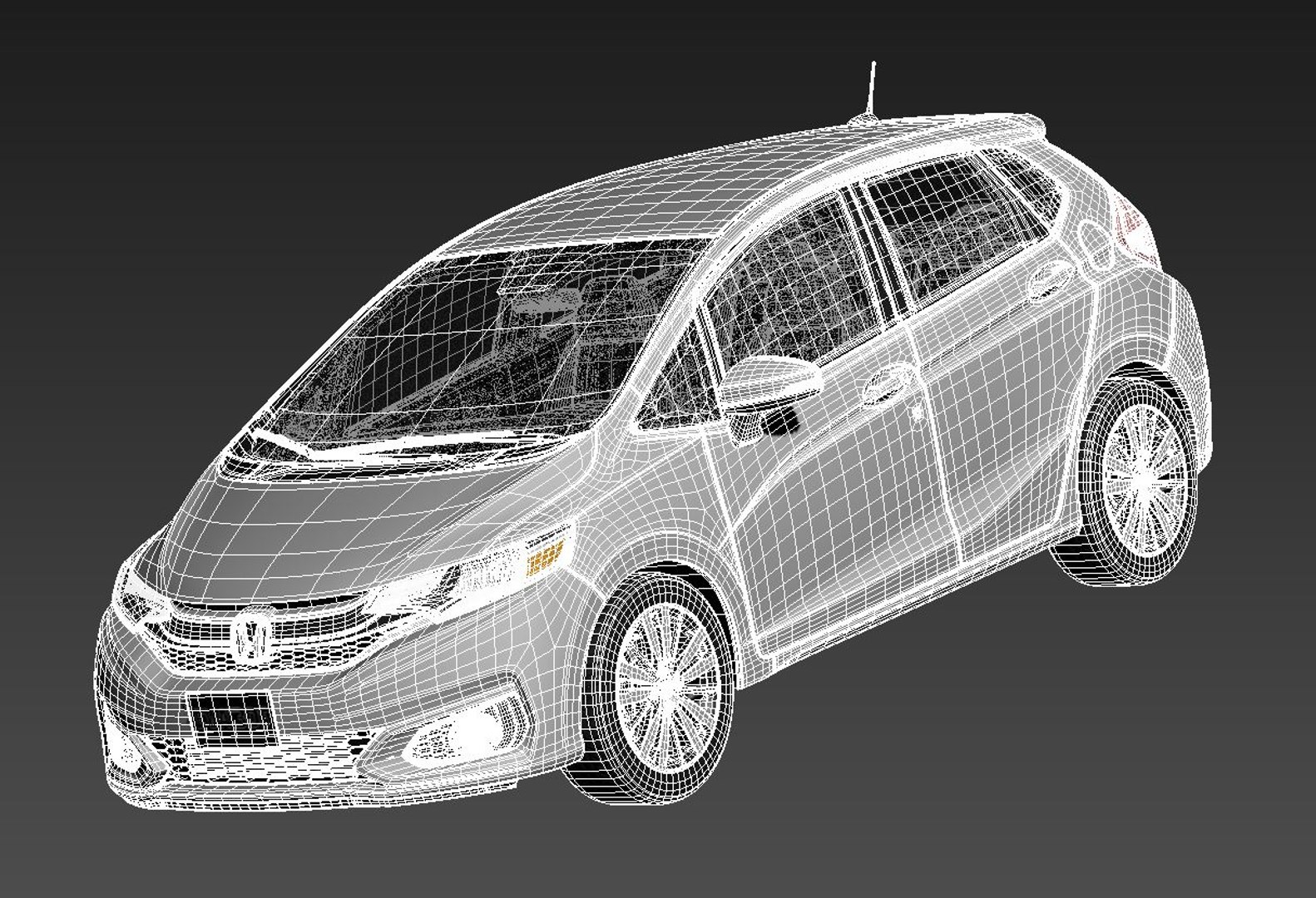 3D Honda Fit 2020 - TurboSquid 1389348