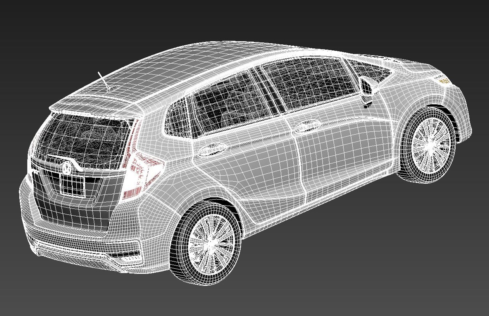 3D Honda Fit 2020 - TurboSquid 1389348