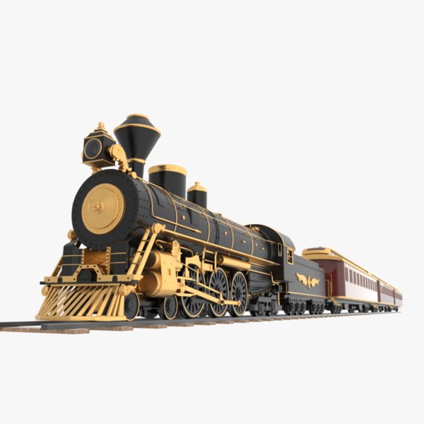 Steam Train Blender Models for Download | TurboSquid