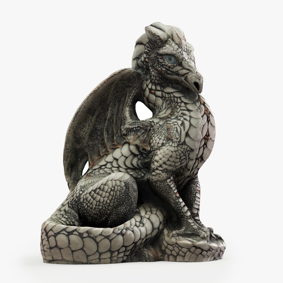 3D 3D Scanned Dragon Statue model - TurboSquid 2016935