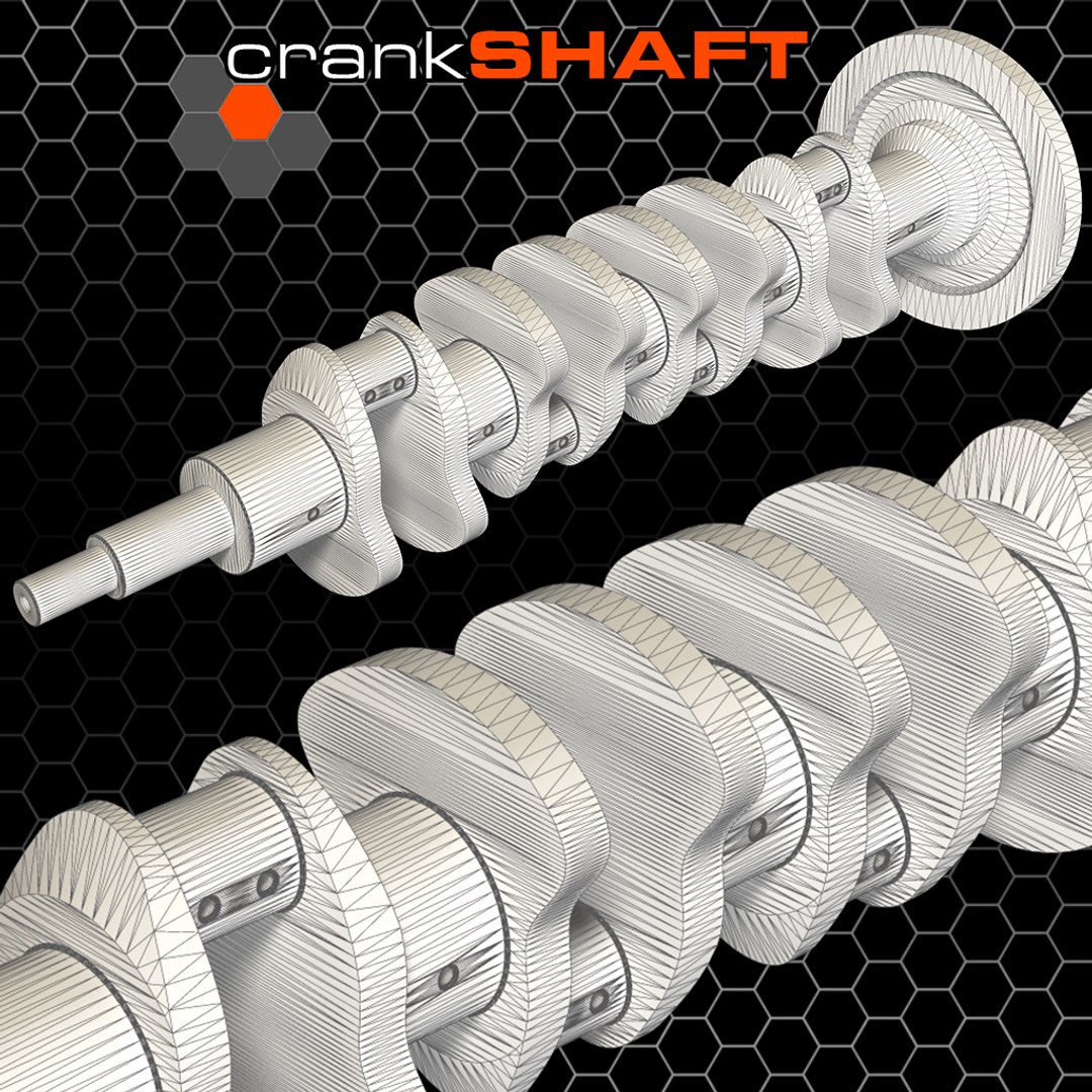 3d Model Crankshaft