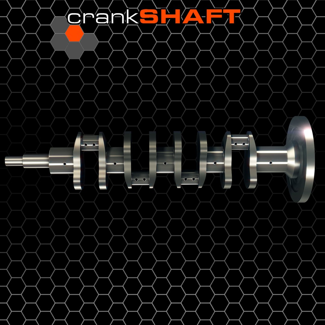 3d Model Crankshaft