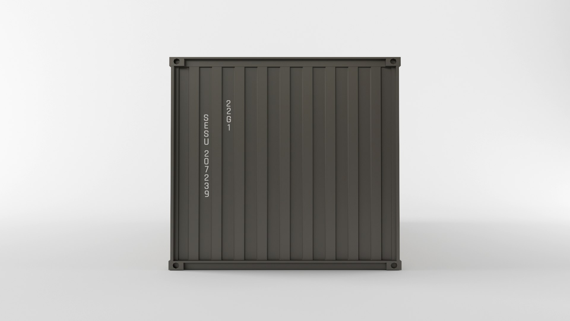 Container 3D Model - TurboSquid 1686206
