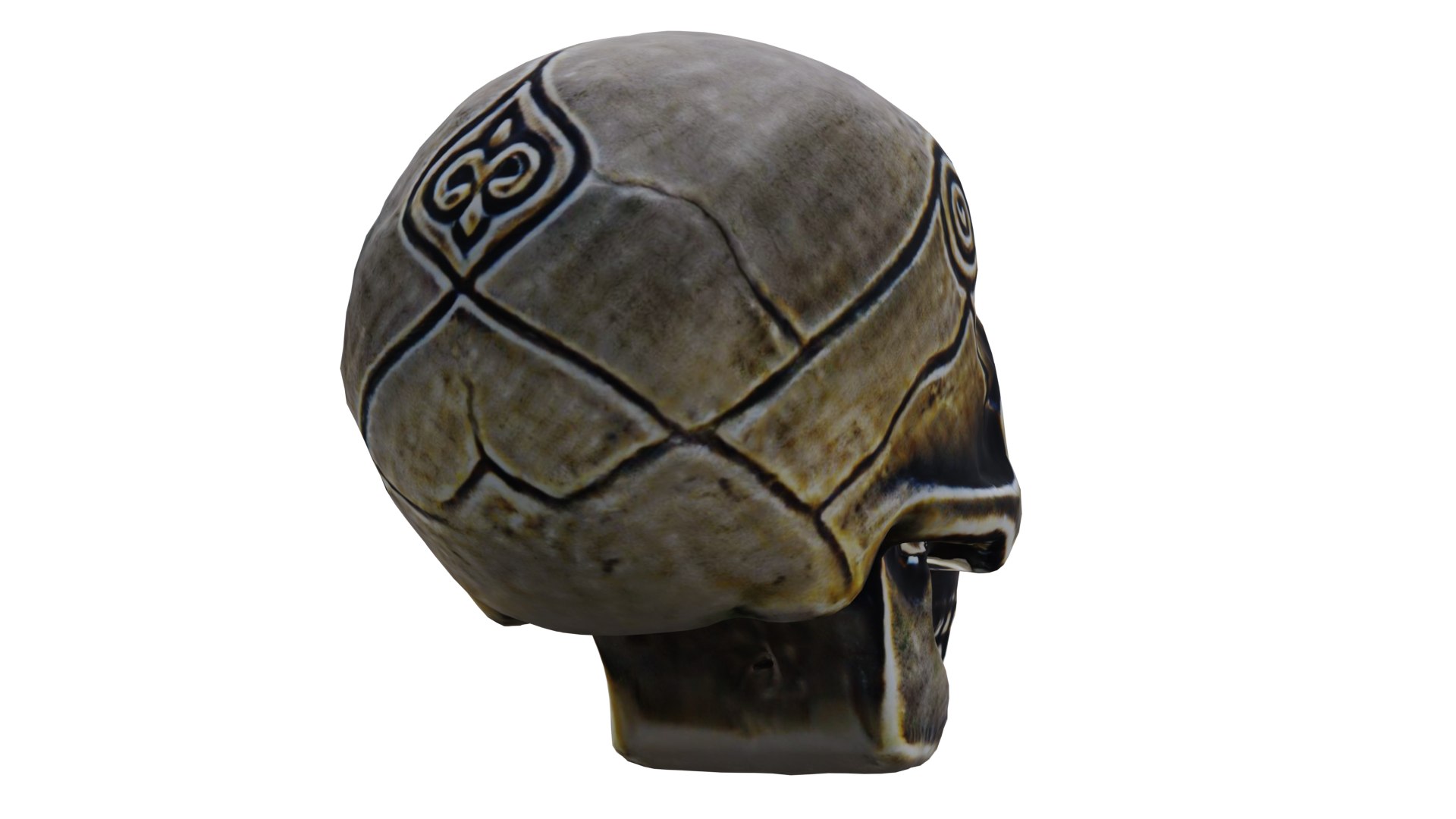 Ritual Skull Middle Poly 3D Model 3D - TurboSquid 2201054