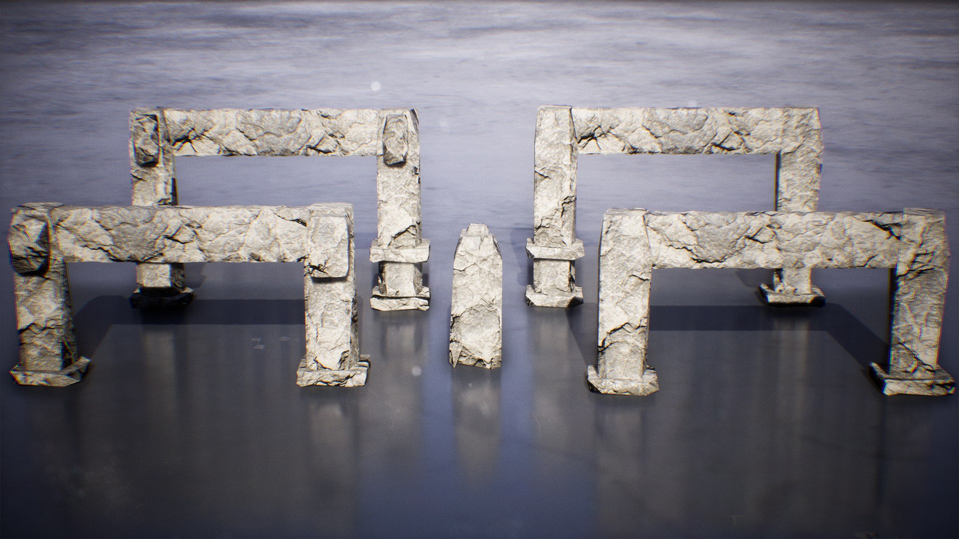 Modular Stone Bridges 23 Assets 3D - TurboSquid 2112002