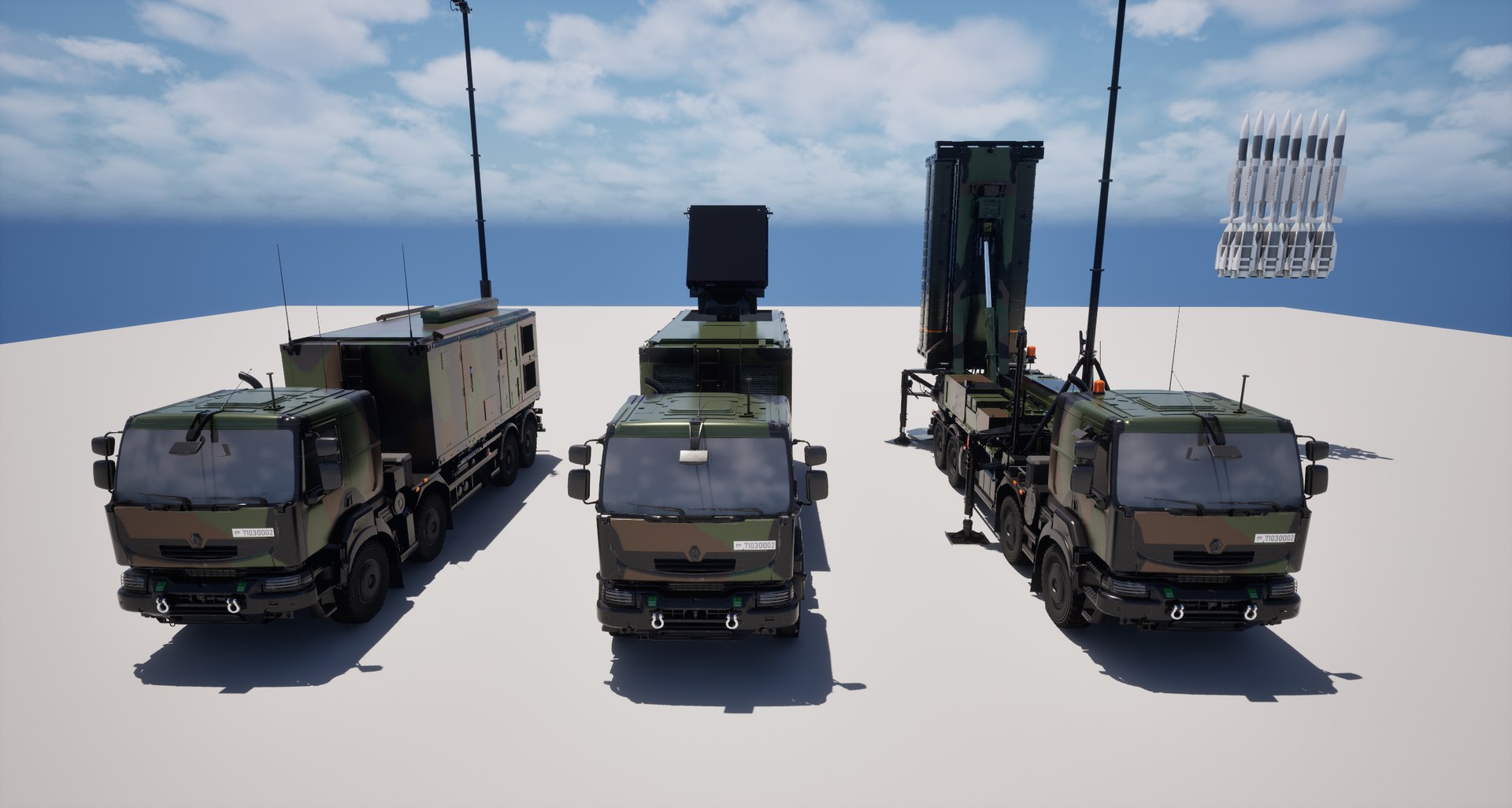 SAMP T Defence System Model - TurboSquid 2492576