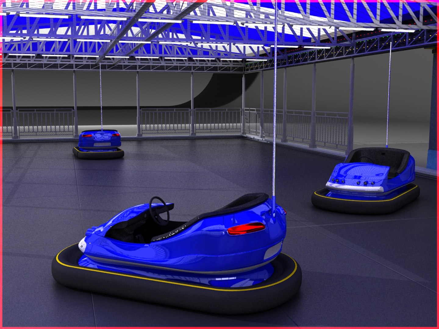 3d Auto-scooter Bumper Cars Auto