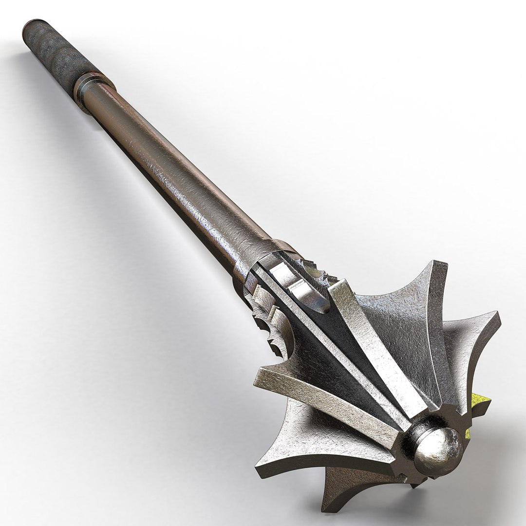3d model mace blunt