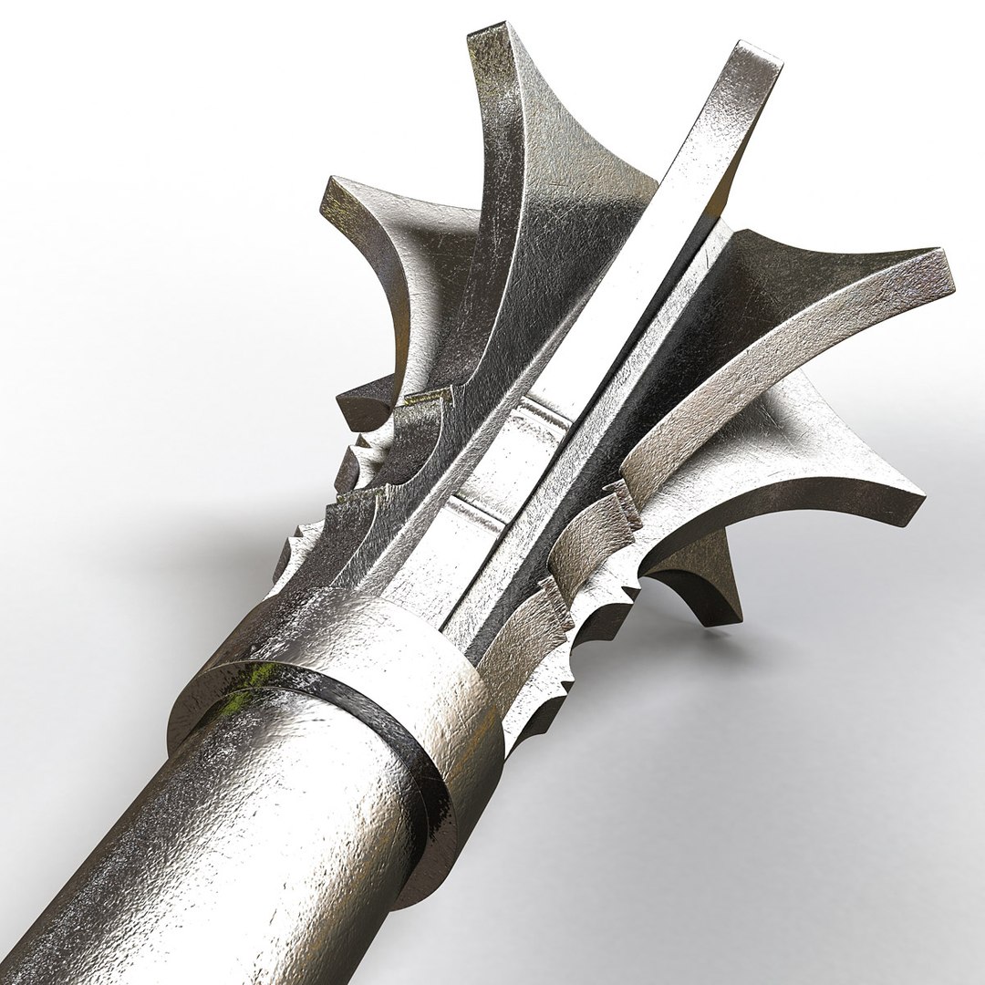 3d model mace blunt