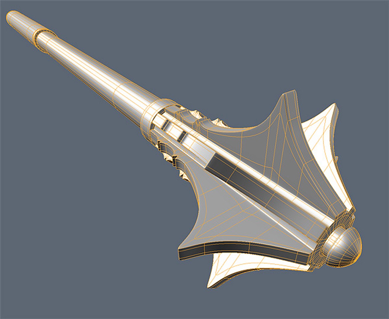 3d model mace blunt