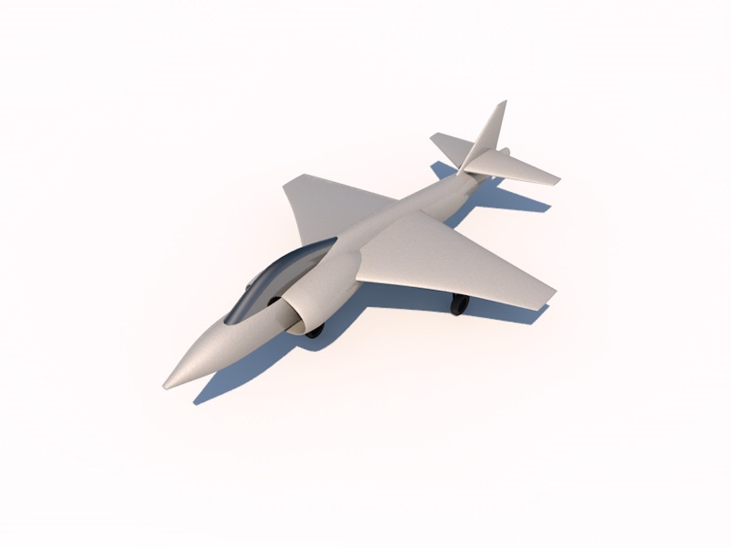 3d Harrier Jump Model