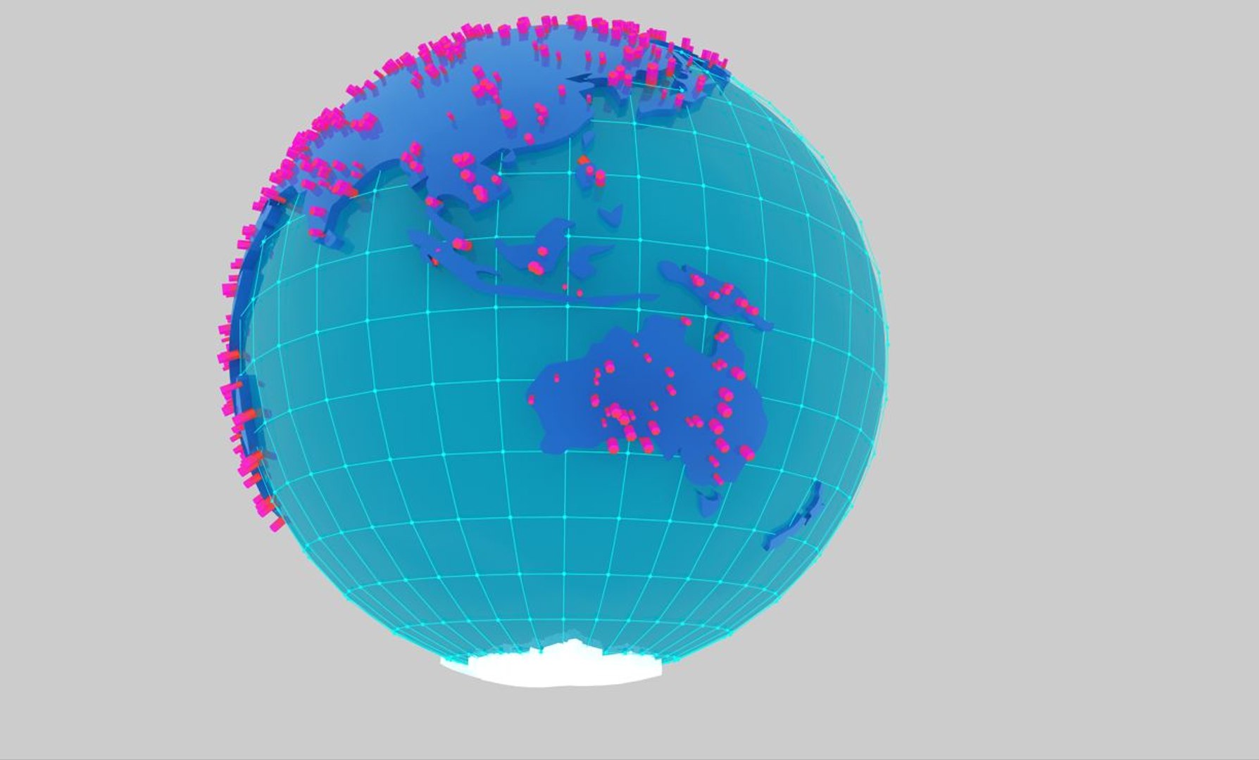 3d Model Globe Earth