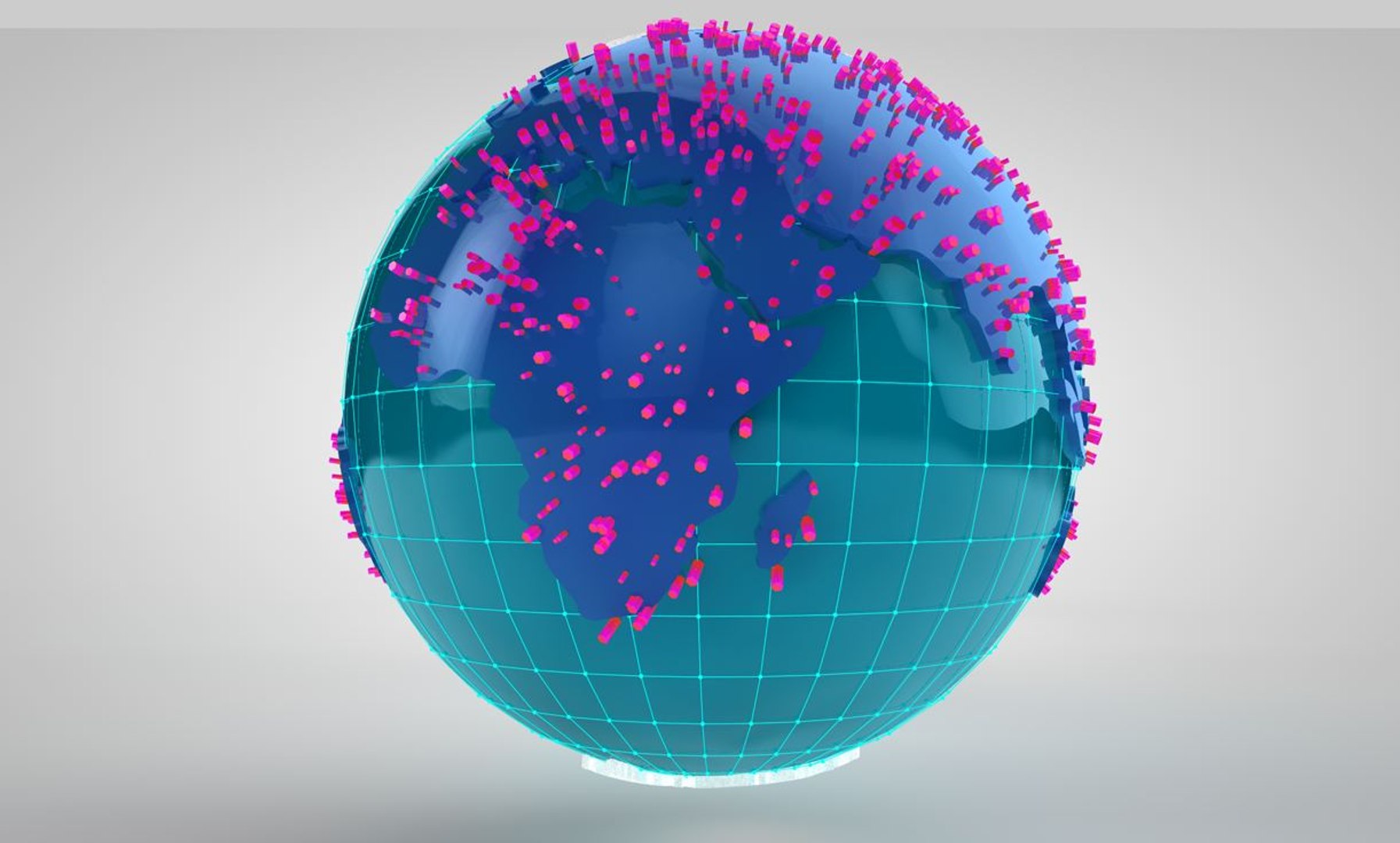 3d Model Globe Earth