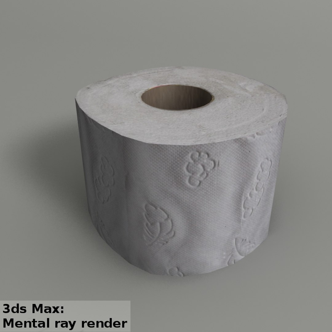 3d Model Toilet Paper