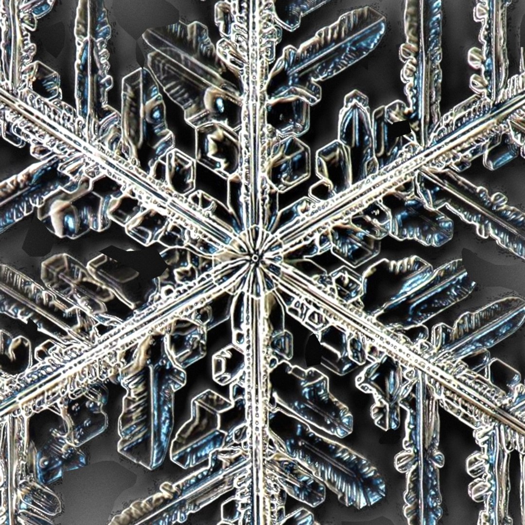 Snowflake 3D Model - TurboSquid 1335166