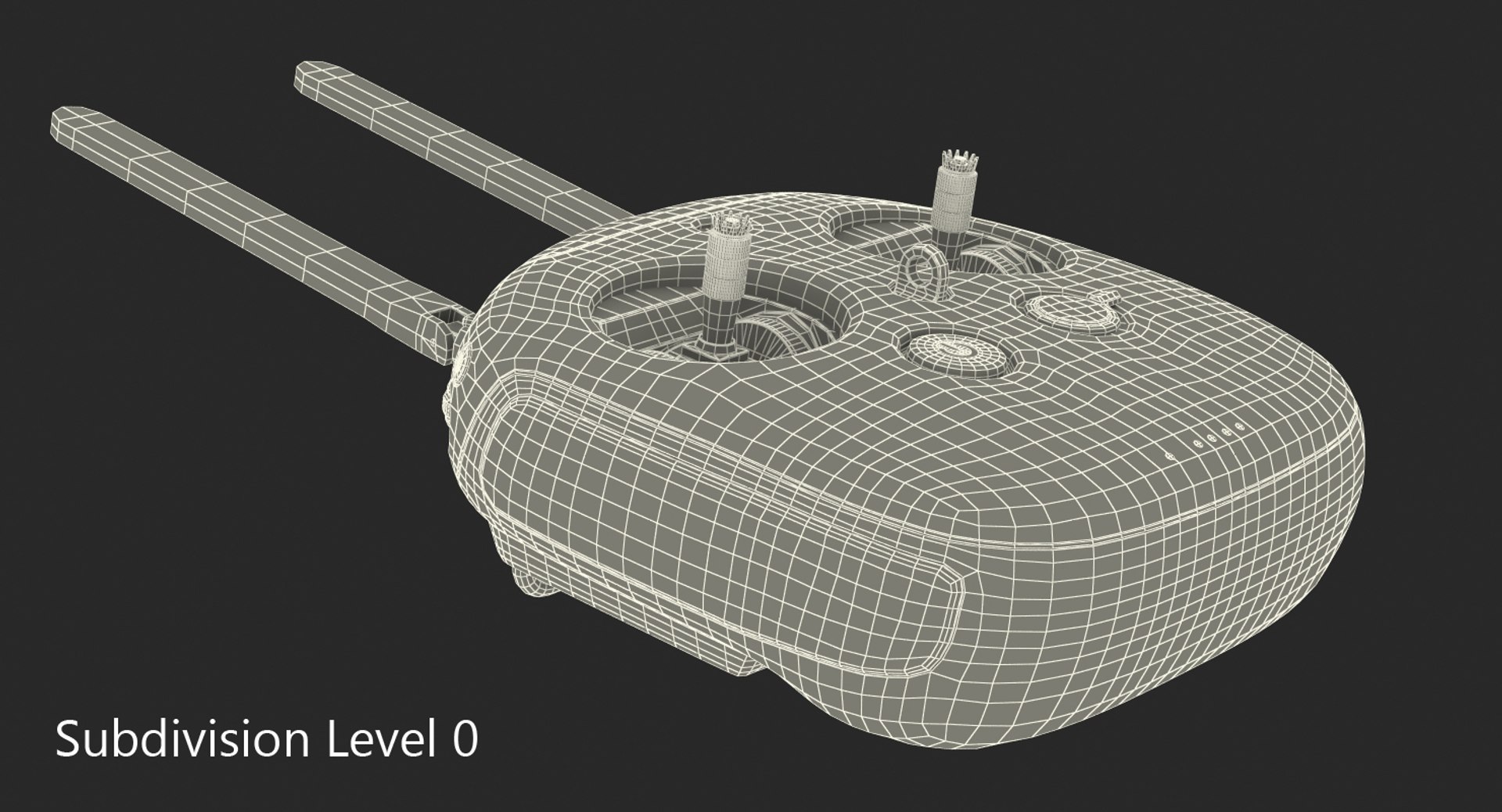 Dji Inspire 1 Remote Model - TurboSquid 1179656