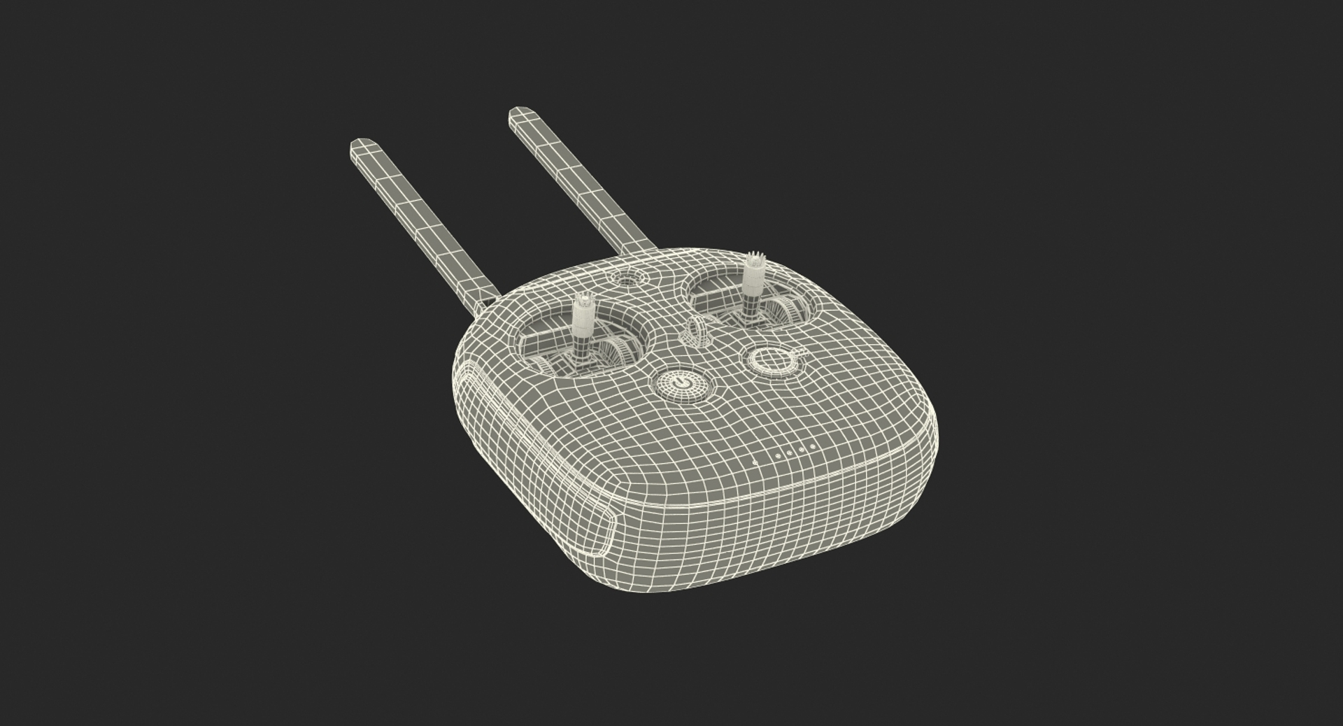 Dji Inspire 1 Remote Model - TurboSquid 1179656