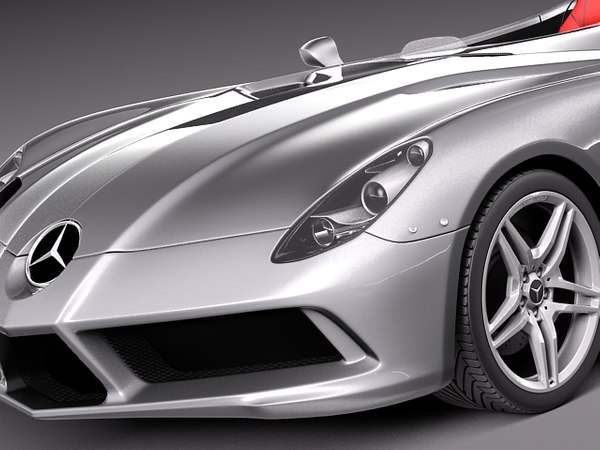 3d mercedes benz mercedes-benz slr