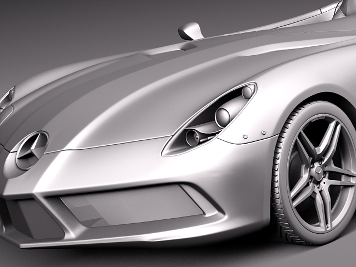3d mercedes benz mercedes-benz slr