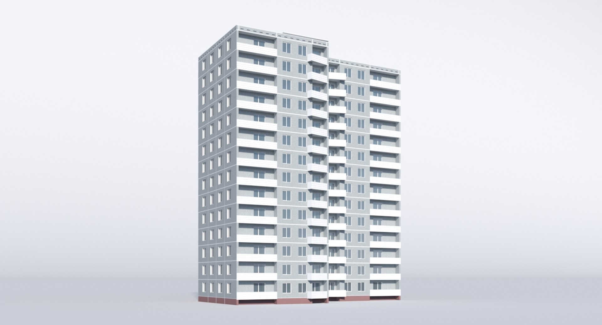 Building residential 3D model - TurboSquid 1366959
