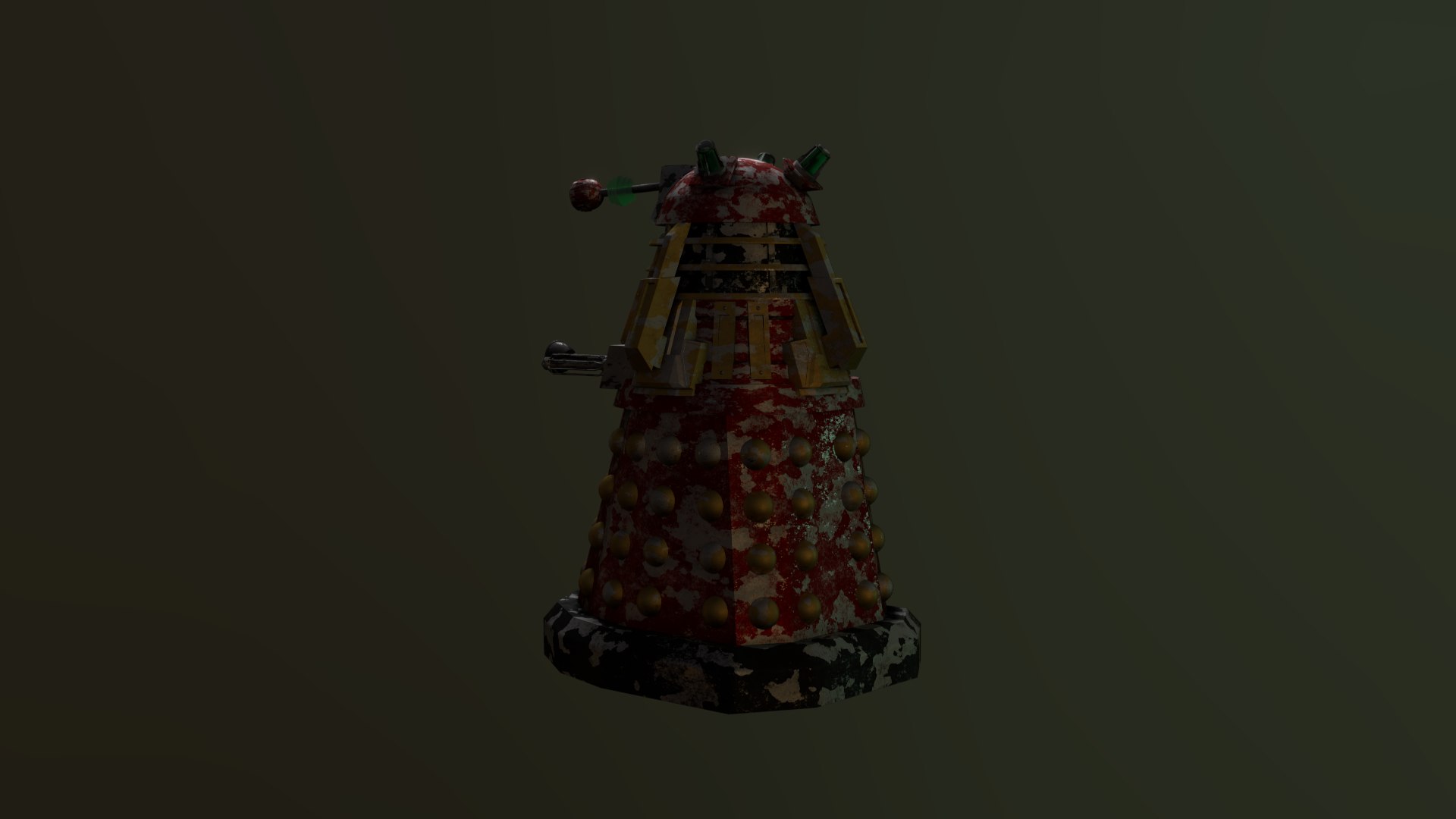 3D STEAMPUNK COMMADER DALEK PACK - Rogue Film Productions - TurboSquid ...