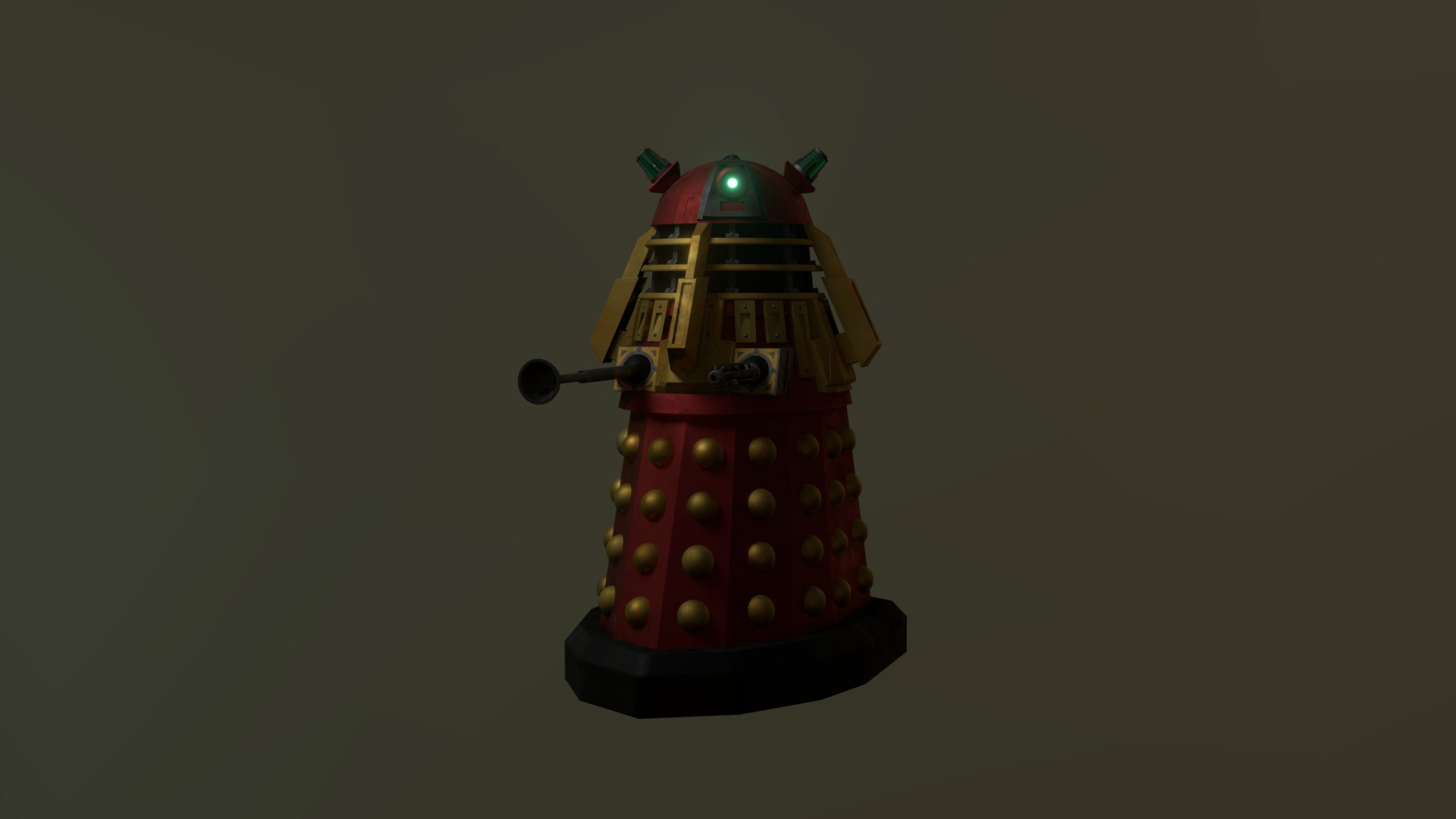 3D STEAMPUNK COMMADER DALEK PACK - Rogue Film Productions - TurboSquid ...