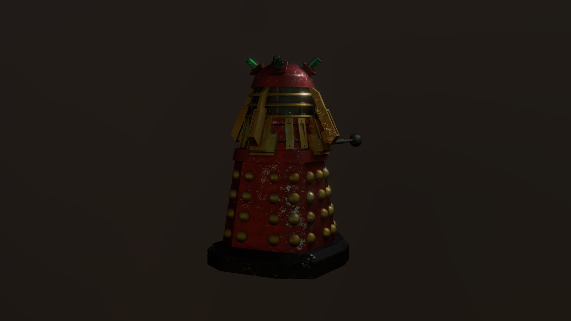 3D STEAMPUNK COMMADER DALEK PACK - Rogue Film Productions - TurboSquid ...