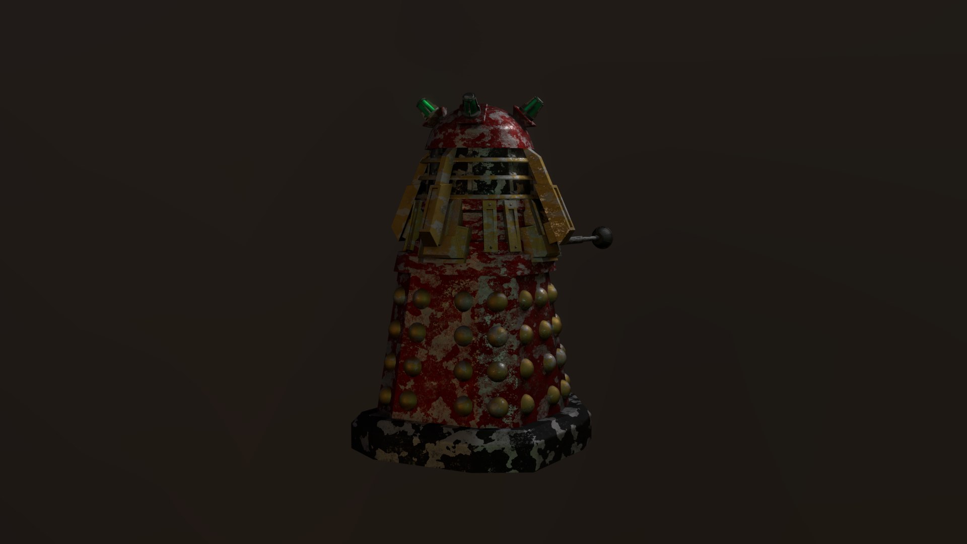 3D STEAMPUNK COMMADER DALEK PACK - Rogue Film Productions - TurboSquid ...
