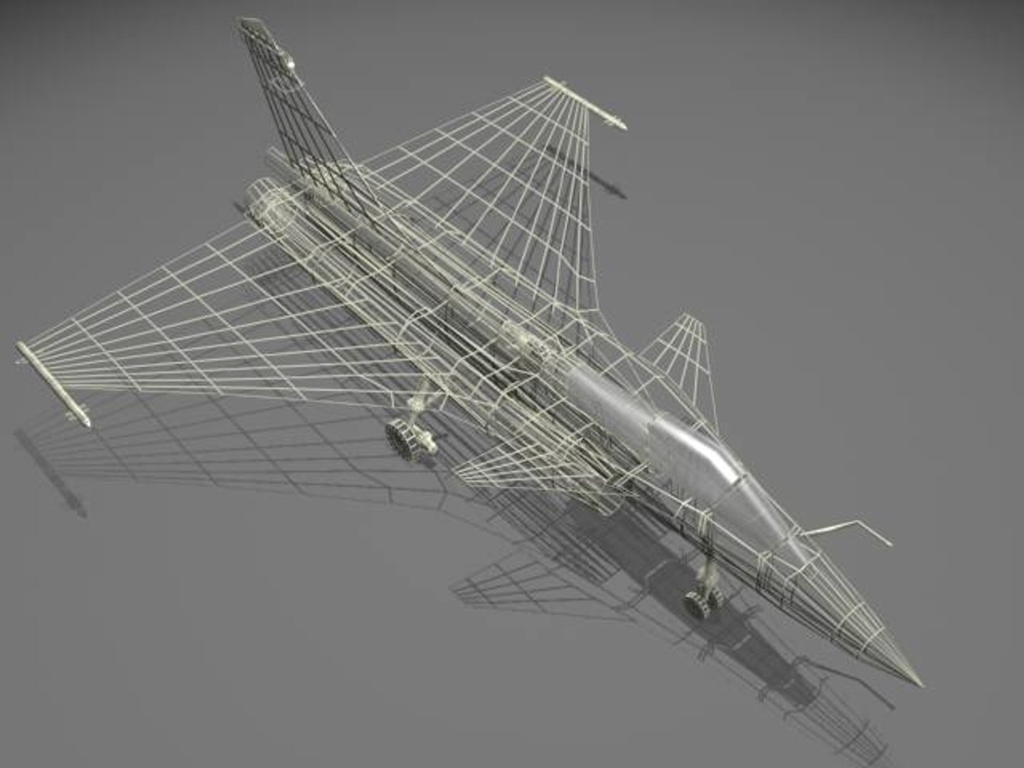3d Model Dassault Rafale