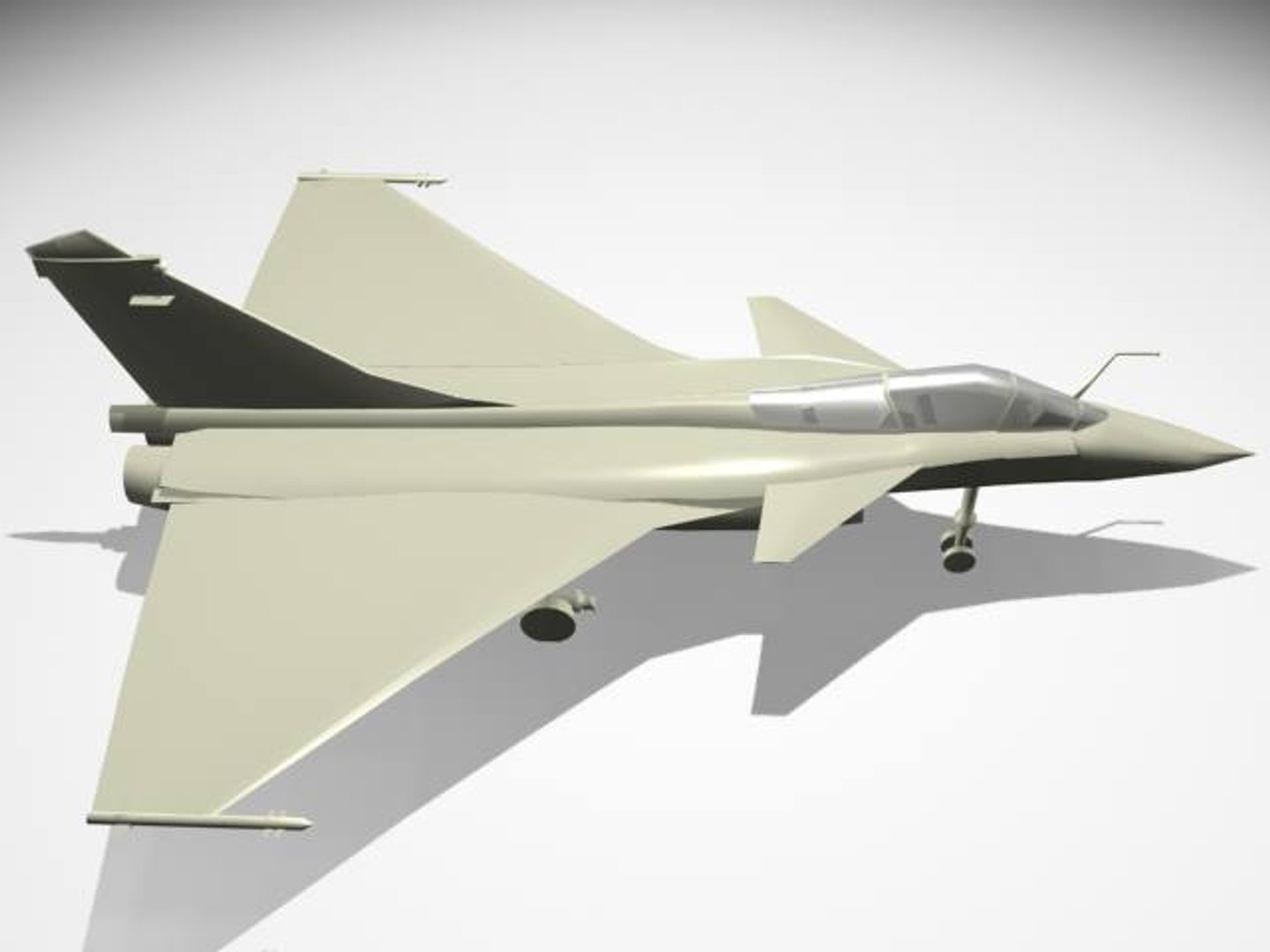 3d Model Dassault Rafale